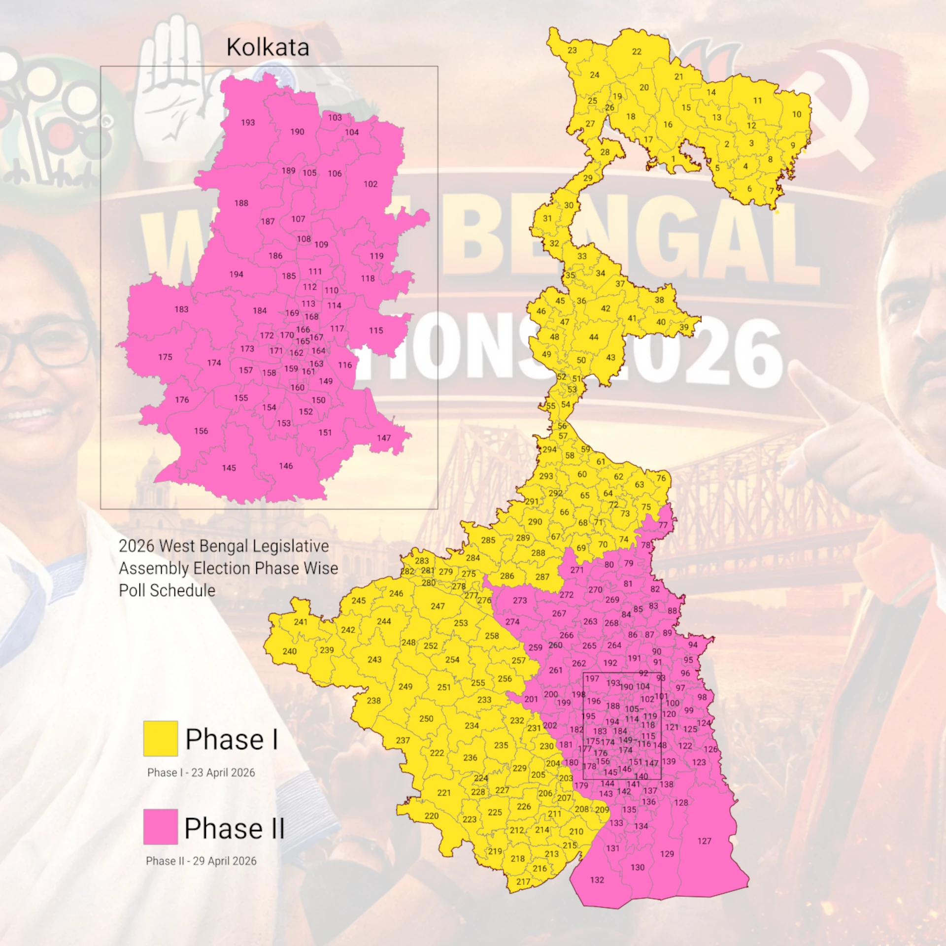 West Bengal Assembly Election 2026 Results: Full Analysis, Party Wise ...