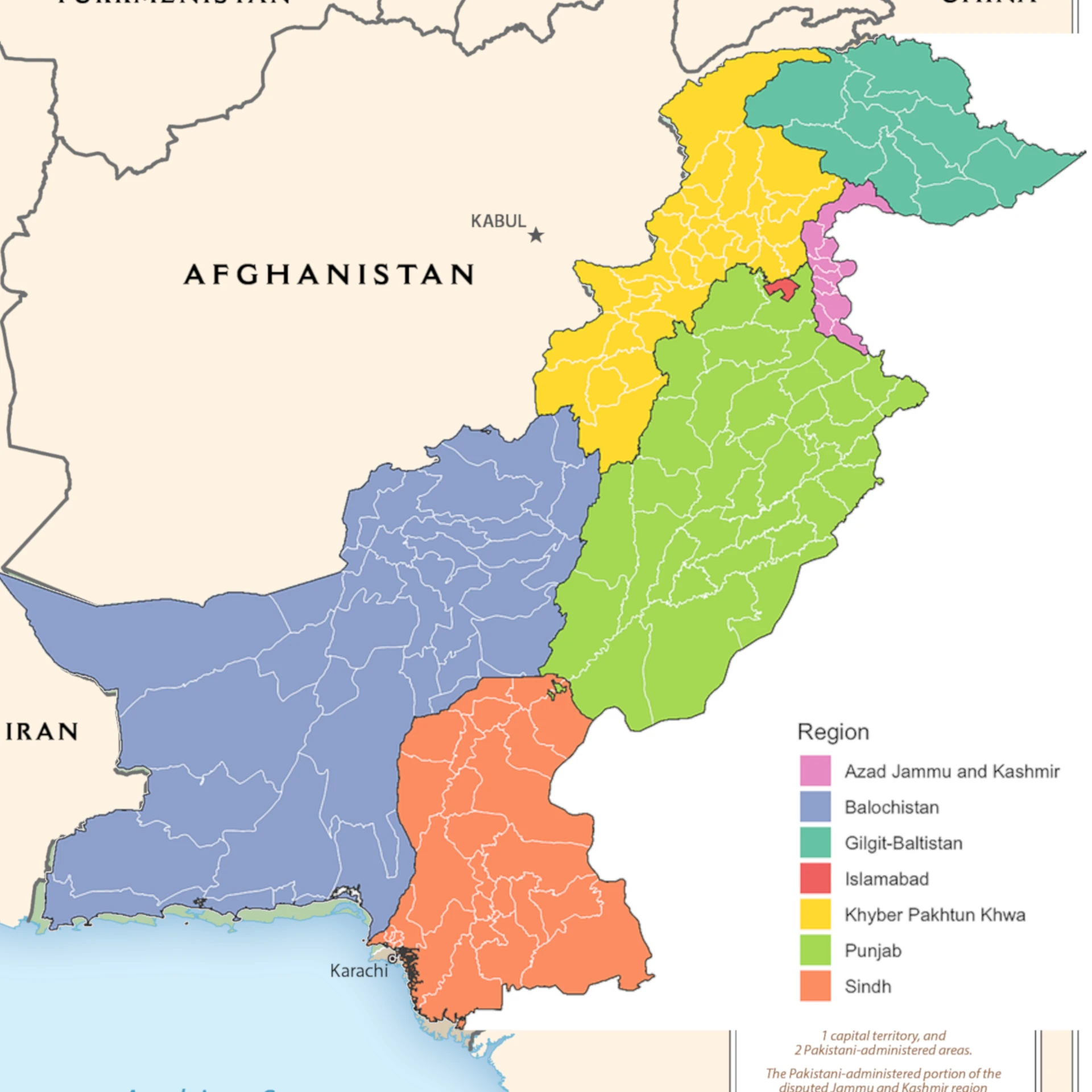 Administrative Structure of Pakistan: Provinces, Districts, Local ...