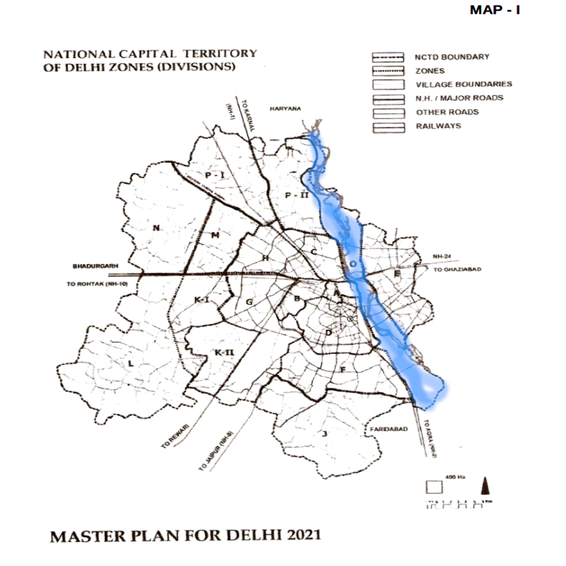 Delhi Master Plan Zone Map Explained (A–H & O Zones) | Complete DDA ...